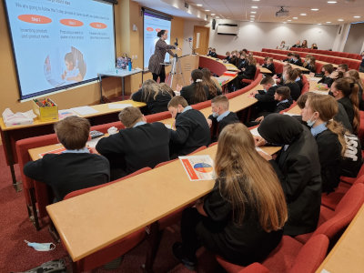 Students get a masterclass in defence | The Talent Foundry